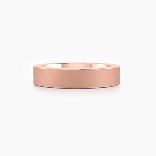 Men's Wedding rings pink gold | Unique
